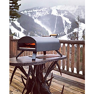 Bertello Outdoor Pizza Oven + Pizza Peel + Weatherproof Cover + Therm - Combo