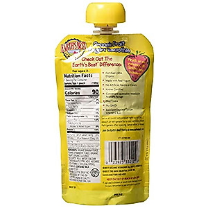 Earth's Best Sesame Street Fruit Yogurt Smoothies - Strawberry Banana - 4.2 oz - 6 pk