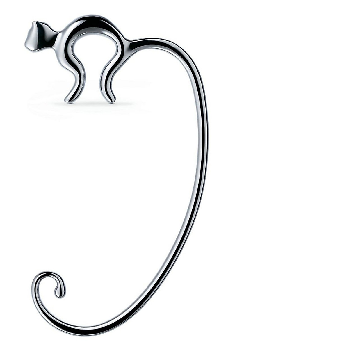Alessi Aleesi FGO01 Minou Purse Hook, Silver,Small