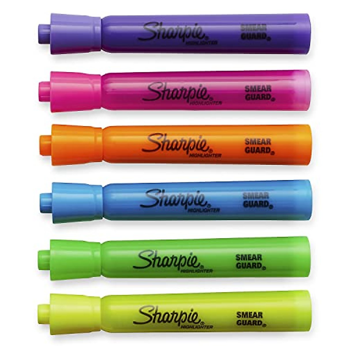 SHARPIE Tank Highlighters, Chisel Tip, Assorted Color Highlighters, Value Pack, 36 Count