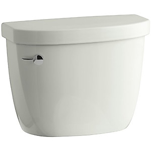 KOHLER K-4421-U-NY Cimarron 1.28 gpf Class Five Toilet Tank with Insuliner Tank Liner, Dune