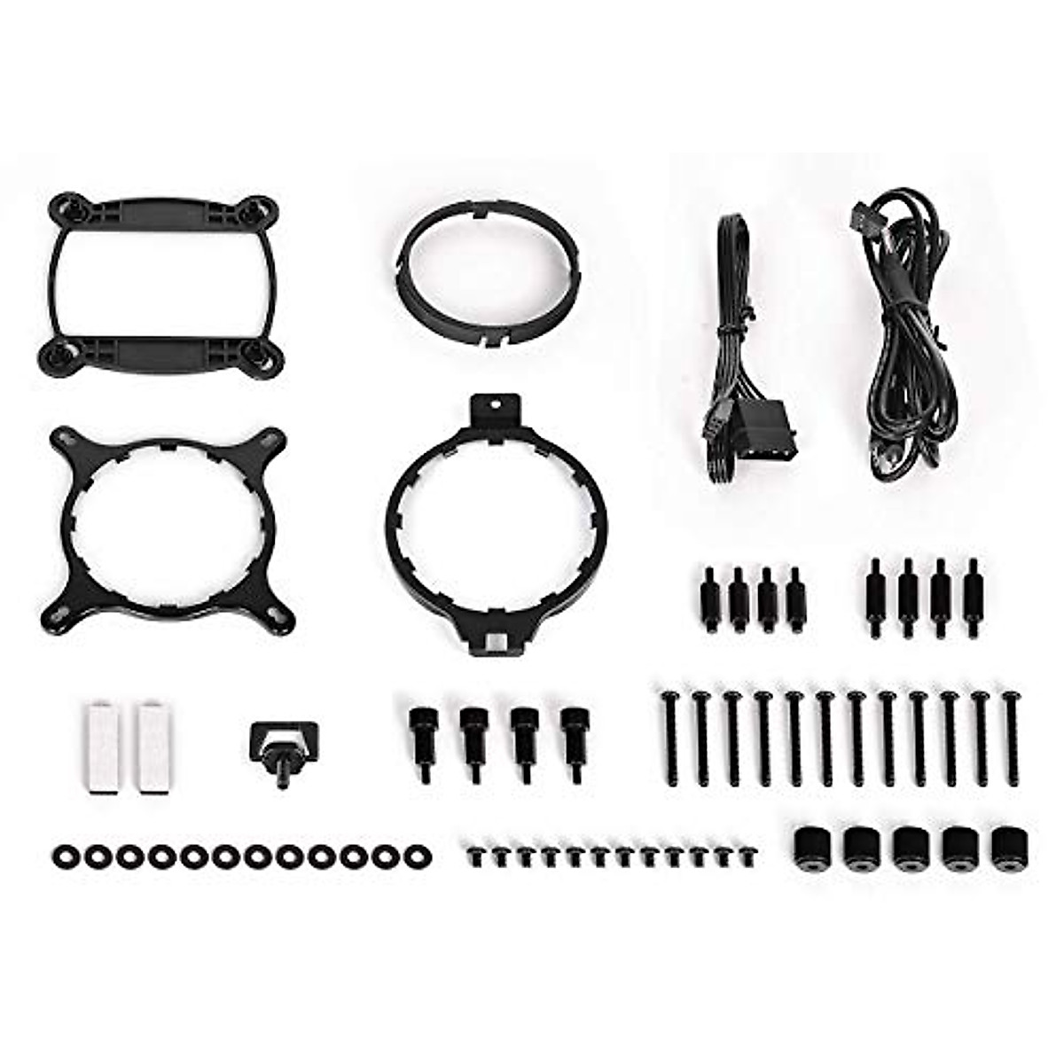 Thermaltake Floe DX 360mm, Dual Ring LED, 16.8 Million Color Software Enabled (TT RGB Plus/Alexa/Razer Chroma), AMD (AM5/AM4)/Intel (LGA 2066/1200), AIO CPU Liquid Cooler CL-W256-PL12SW-B