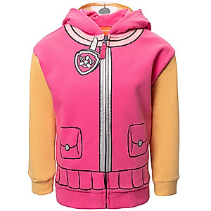 Paw Patrol Skye Toddler Girls Fleece Zip Up Hoodie 4T