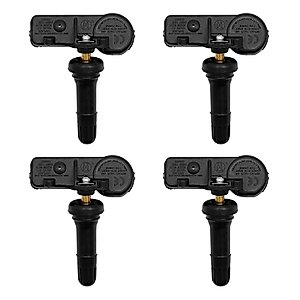 HQPASFY Tire Pressure Sensor 433MHz TPMS 4PCS Compatible with Dodge Charger Challenger Ram Chrysler 300 & More Replaces# 56029398AB