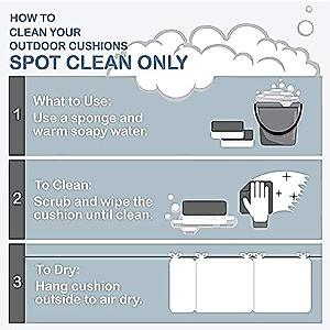 LVTXIII Outdoor Pillow Covers ONLY, Square Throw Pillow Covers, Modern Cushion Cases for Sofa Patio Couch Decoration 18 x 18 Inch, Pack of 2, Pebble Blue