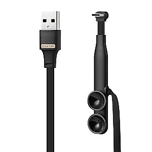 Lenink 180 Degree USB C Cable Compatible with Samsung S10, S9, S8, Charging Cable Type C Fast Charge Gaming Cable with Double Suction Cups (1.2m / 3.9ft)