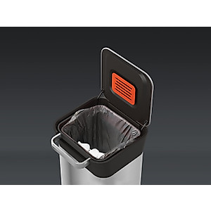 Joseph Joseph Intelligent Waste IW5 Compaction Bin Liners for Titan 5 gallon/20 liter, Black