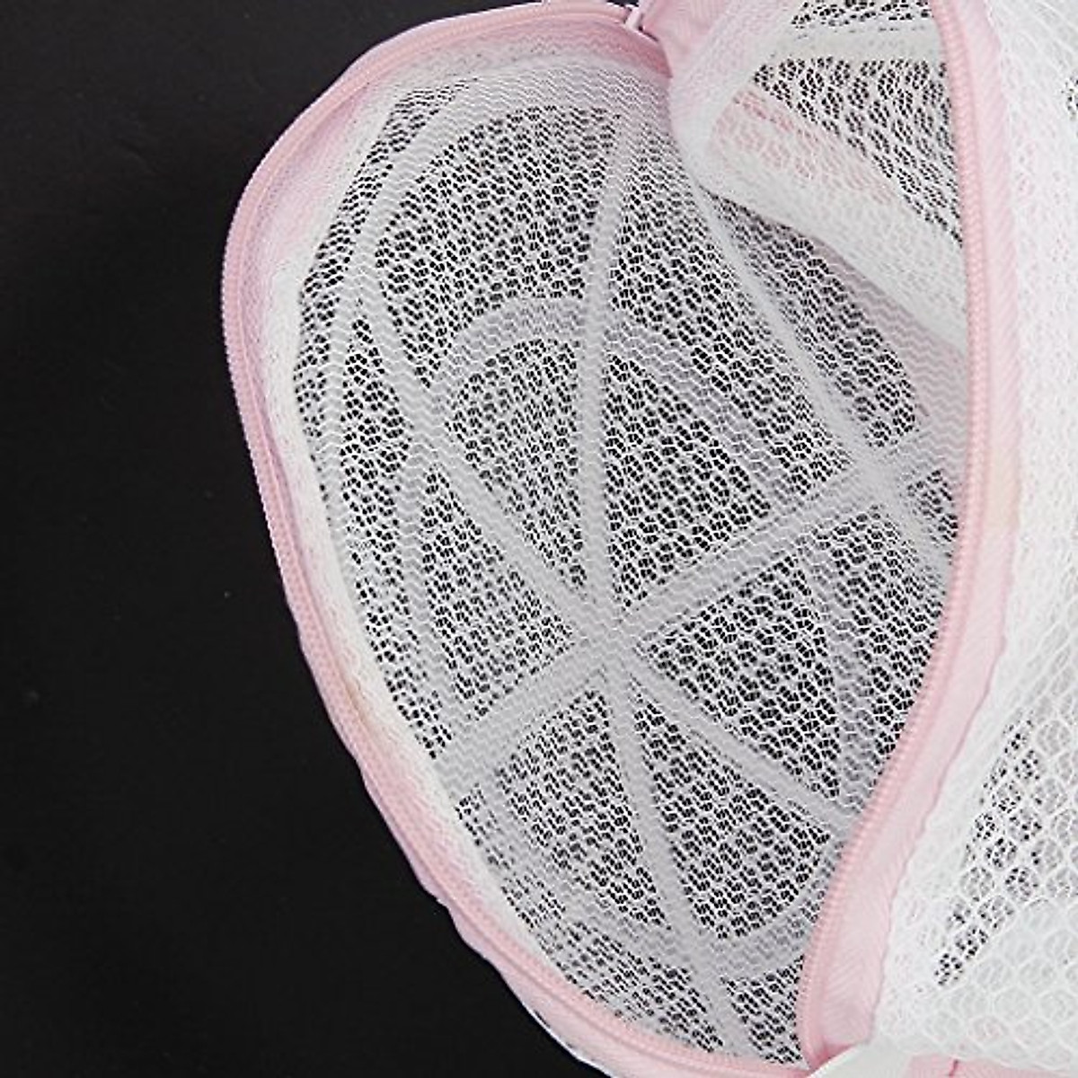 3Pack Delicate Bra Washing bag, Intimates Laundry Bag Lingerie Laundry Bags for Washing Machine & Dryer - Large Size - lingerie Bra Saver Bag by KEREITH (3pack white bra bag)