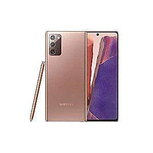 Samsung Galaxy Note 20 5G 128GB N981U Smartphone Mystic Bronze (T-Mobile Locked) - Renewed
