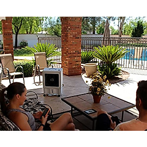 Dial 3-Speed Portable Evaporative Cooler - Up to 500 sqft, 1300 CFM - PEC-A-1300-1M