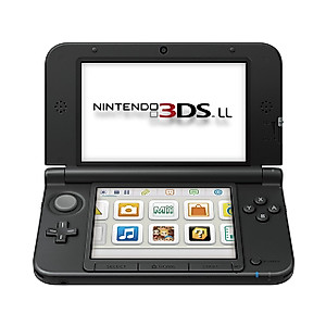 Nintendo 3dsll Black (Spr-s-kkaa)