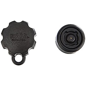 RAM MOUNTS Mixed Combination Pin-Lock Security Knob and Key Knob for 1" Diameter B Size Arm