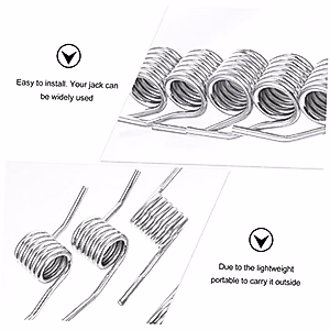 Vaguelly 6 Pcs Jack Spring car Jack auto car Accessories car Accessories for Jack Supplies Automotive Parts Refrigerator Door Spring Useful Jack Tension Spring Practical Jack Accessories