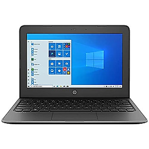 HP Stream 11 Pro G5 Laptop 11.6" HD SVA Anti-Glare Display Intel Celeron N4020 Processor 4GB RAM 64GB eMMC + 128GB SD Card 1-Year Office365 Win10 Pro Black + HDMI Cable