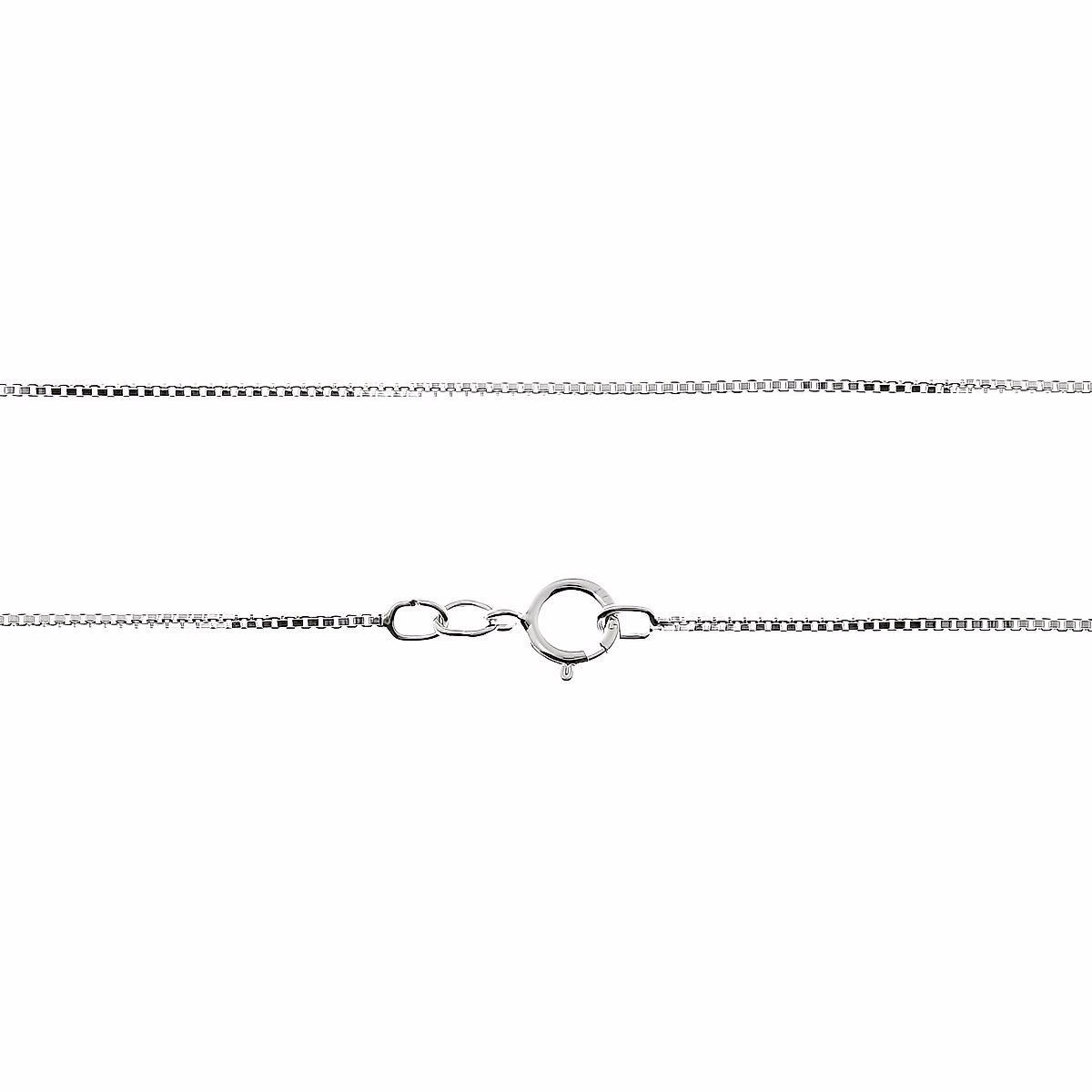 AJ's Collection Single Edge-Hammered Personalized Charm Necklace. Customize Sterling Silver Rectangular Pendant with Name and Birthstone. Includes a Sterling Silver Chain. Makes Gifts for Her