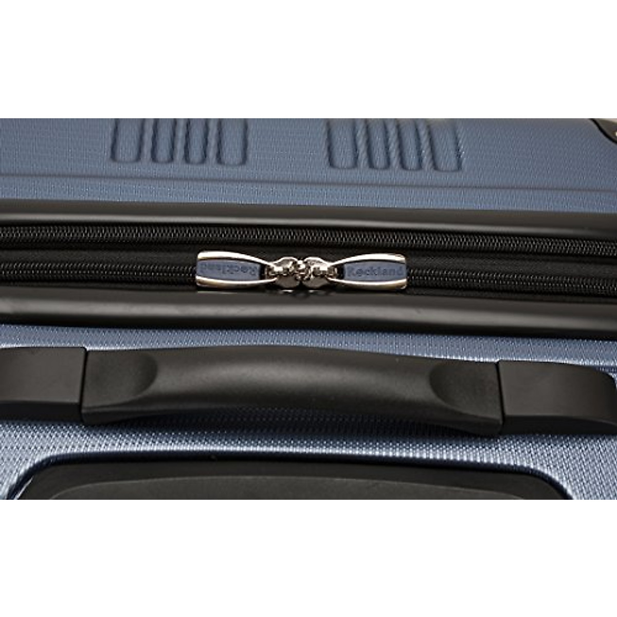 Rockland Hardside Expandable Luggage with Spinner Wheels, Blue, 28-24-20-Inch