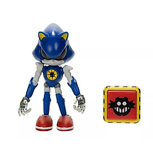 Sonic The Hedgehog 4" Articulated Action Figure Collection (Choose Figure) (Metal Sonic)
