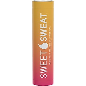 Sports Research Sweet Sweat Workout Enhancer Roll-On Gel Stick, Tropical - Makes You Sweat Harder and Faster, Use with Sweet Sweat Waist Trimmer