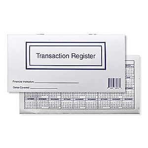 Checkbook Registers for Personal Checkbook, Transactions Ledgers, Pack of 10, 2022-2023-2024