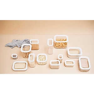 MEPAL, MODULA Food Storage Boxes with Lid for Salami, Cold Cuts, Turkey, Bologna, Deli and Luncheon Meat, BPA Free, Color, 3 X 550ml | 18.6oz, 1 Set