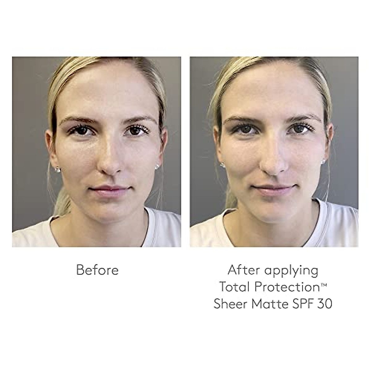 Colorescience Total Protection Sheer Matte SPF 30 Sunscreen Brush For Oily and Acne-Prone Skin, Unscented 0.15 Ounce