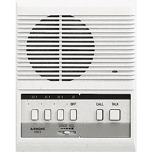 Aiphone LEM-3 Open Voice Selective Call Master Intercom, Accepts Up to Three Door or Sub-Master Intercoms