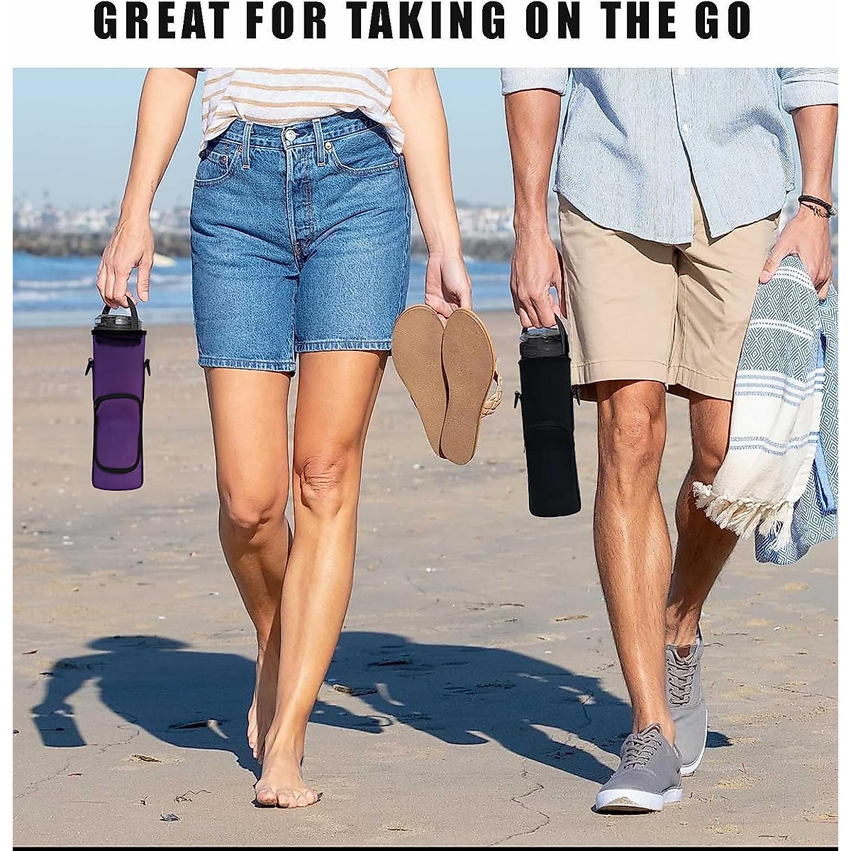 AF-WAN Portable Blender Carry Storage Bag sleeve with Shoulder Strap for Ninja BC151NV/BC51NV/BC151BK/BC151CR/BC151EM/BC151PR/BC151WH 18oz Blast Portable Blender (Purple)