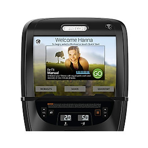 Precor EFX 885 Elliptical Crosstrainer w/ p80 Console (Remanufactured)