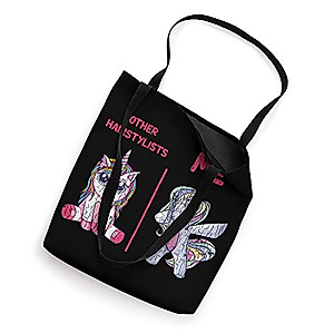 Other Hairstylists Vs Me Funny Hairdresser Barber Graphic Tote Bag