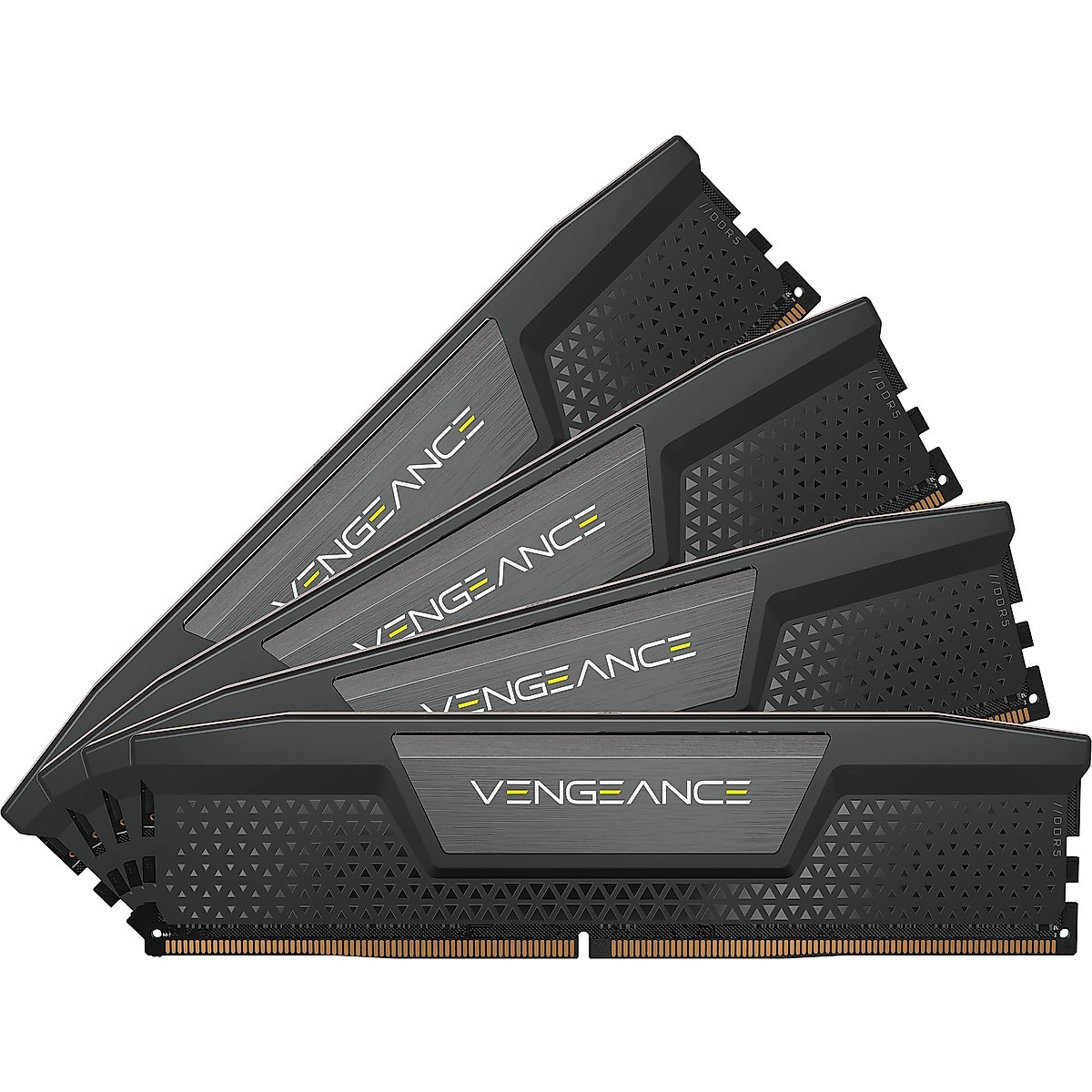 CORSAIR VENGEANCE DDR5 RAM 64GB (4x16GB) 6400MHz CL32 Intel XMP iCUE Compatible Computer Memory - Black (CMK64GX5M4B6400C32)