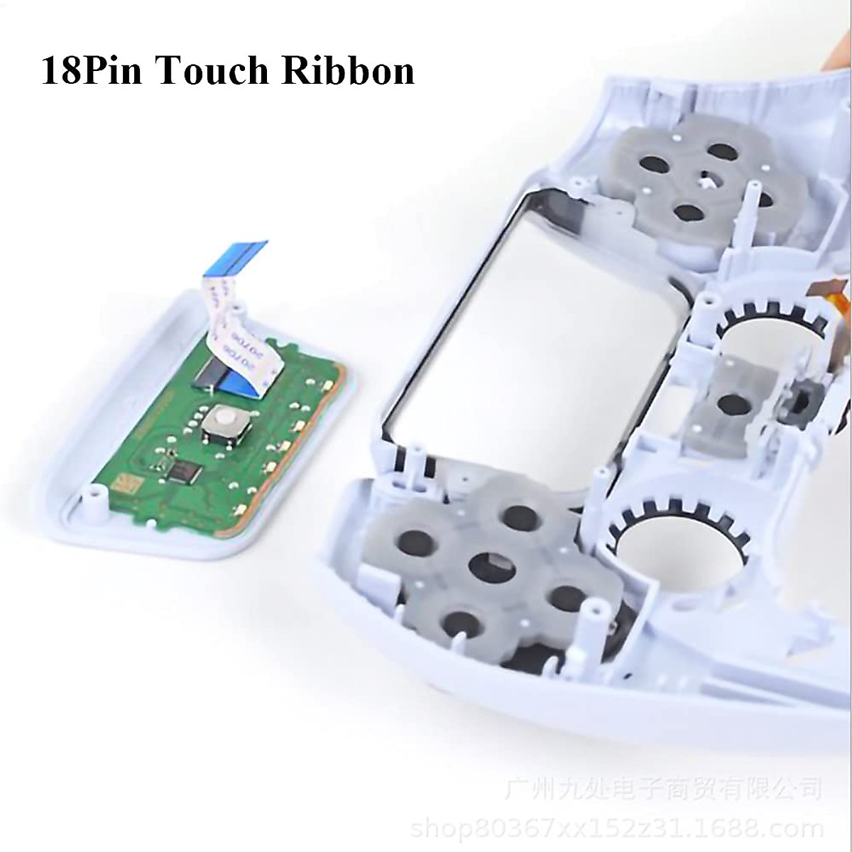 IFEEHE R2 L2 L1 R1 Replacement Trigger Flex Cable Cable 18Pin Touch Ribbon for PS5 Controller