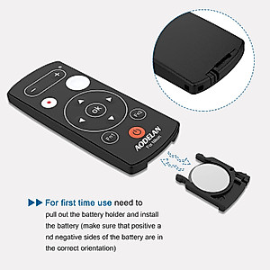 Aodelan Wireless Remote Control for Nikon COOLPIX P950 P1000 Z50 B600 A1000 Z30 Z6 II Z7 II Zfc Z fc,Camera Remote Shutter Release Replaces Nikon ML-L7