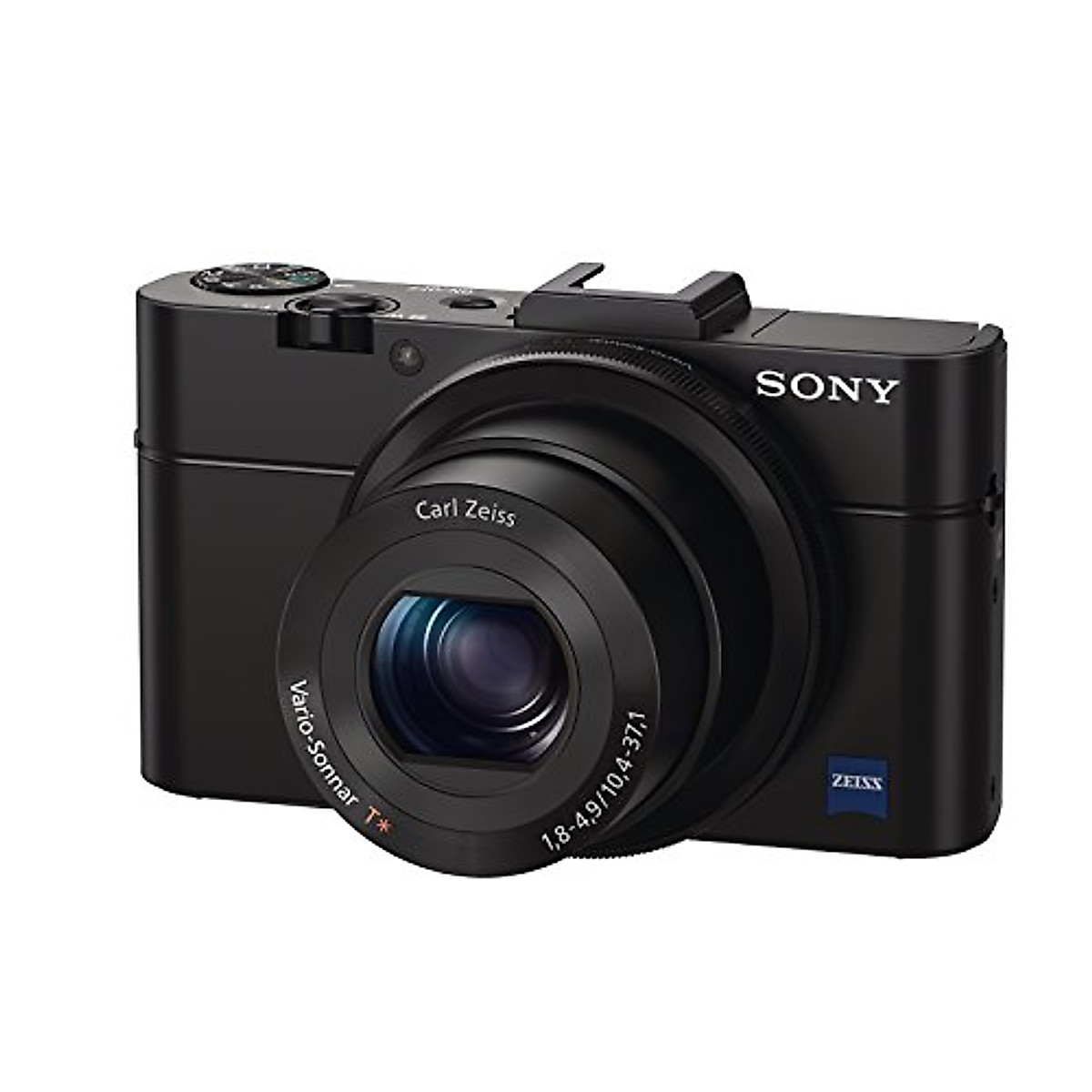 Sony RX100 II 20.2 MP Premium Compact Digital Camera w/ 1-inch Sensor, MI (Multi-Interface) Shoe and tilt LCD Screen (DSCRX100M2/B)