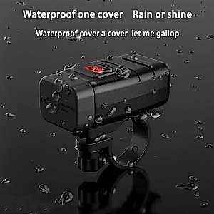 Ankuee Motorcycle USB Phone Charger, Waterproof SAE to USB Adapter with Voltmeter & ON/Off Switch, Dual Quick Charge 3.0 Charger, Motorcycle Accessories for Phone, Tablet, GPS, etc (Red)