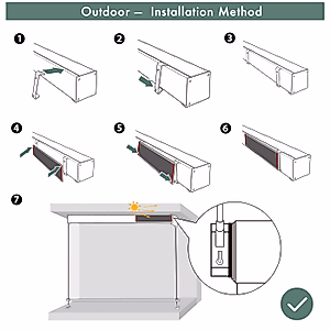 Yoolax Motorized Roller Blinds Accessories (Solar Panel)