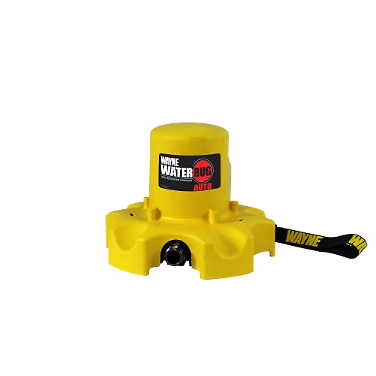 Wayne 57736-WYN1 WWB Waterbug 1/4 HP Auto On/Off Water Removal Tool, Yellow, No Size