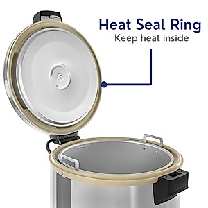 Chef's Supreme 100 Cup Stainless Commercial Rice Warmer NOT A RICE COOKER