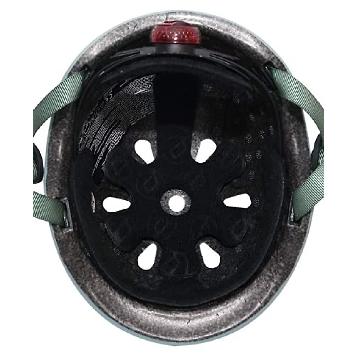 Scoot and Ride - Matte Finish Kid's Helmet with Adjustable Straps (Rose, Small-Medium) - Includes LED Safety Light and Soft Fleece Padding for Extra Protection