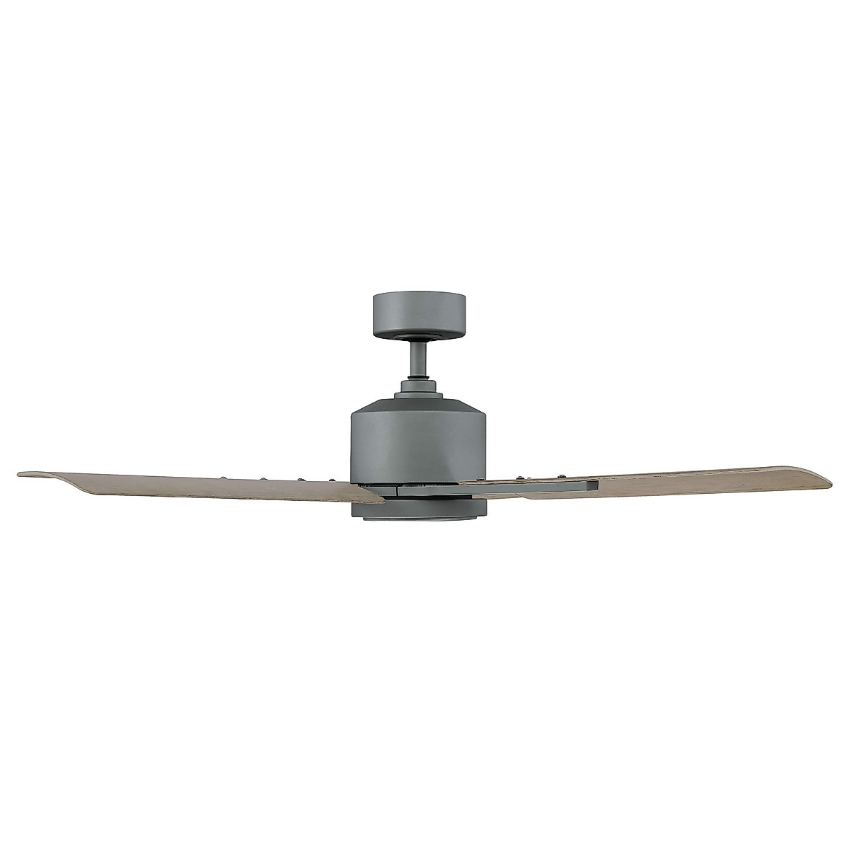 Cervantes Smart Indoor and Outdoor 4-Blade Ceiling Fan 56in Graphite Weathered Gray with 2700K LED Light Kit and Remote Control works with Alexa, Google Assistant, Samsung Things, and iOS or Android App