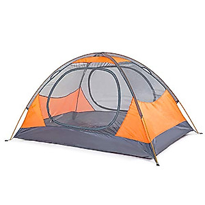 BISINNA 2/4 Person Camping Tent Lightweight Backpacking Tent Waterproof Windproof Two Doors Easy Setup Double Layer Outdoor Tents for Family Camping Hunting Hiking Mountaineering Travel