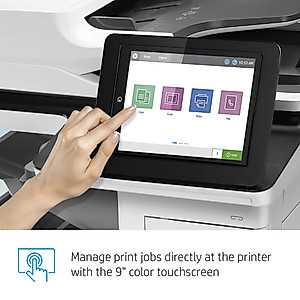 HP LaserJet Enterprise MFP M634z Monochrome All-in-One Printer with built-in Ethernet, 2-sided printing, extra paper trays & 3-bin stapler/stacker (7PS96A)