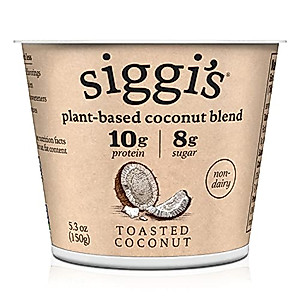 Siggi's, Toasted Coconut Plant-Based Yogurt, 5.3 Ounce