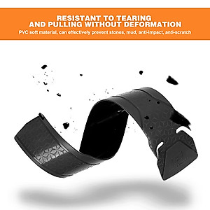 MEGHNA Bike Frame Protection Downtube Frame Protector 3M Tape for Mountain Bike Road Bike, Grey