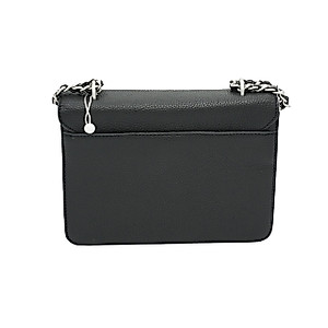 Tory Burch 73505 Black/Stainless Steel Hardware Britten Small Women's Adjustable Shoulder Bag