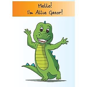 StarSmilez Tooth Brushing Allie Gator Bundle Plush and Storybook Help Kids Brush Their Teeth Plus Download of Matching Dental Health Activities