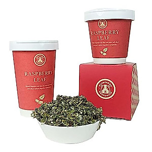 GuineaDad Organic Guinea Pig Herbal Treats - Guinea Pig Food with Convenient Packaging - Raspberry Leaf Flavor - 2-oz - Guinea Pig Treats Help with Bonding - High in Nutrition and Fiber - Large