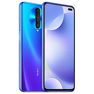 Xiaomi Redmi K30 4G LTE (256GB + 8GB) (NOT Verizon AT&T Cricket Straight Metro Talk) Quad Camera 6.67" + (w/Fast Car Charger) (Blue)