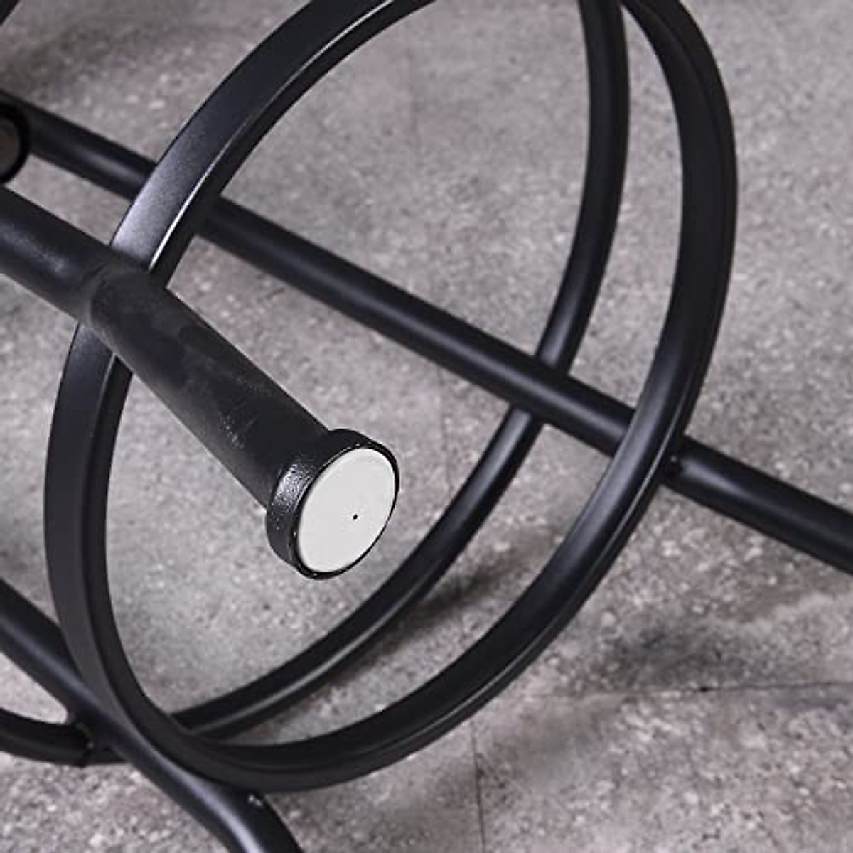 32 inch Vintage Industrial Bar Stool-Metal Wood Swivel Bar Stool-Retro Bar Height Stool-Counter Height Adjustable Kitchen Stools-Set of 2-Extra Tall Pub Height 26-32 Inch,Fully Welded(Black(2pcs))