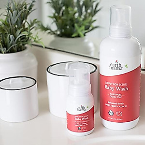 Earth Mama Simply Non-Scents Foaming Hand Soap | Fragrance-free with Organic Calendula + Rooibos for Sensitive Skin, 5.3-Fluid Ounce