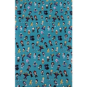 My Hero Academia 5pc Gift Set (Plus 2 Sheets of Gift Wrap) 4 cubic inch